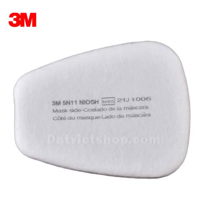 Dust filter 3M 5N11 used with half-face mask, 10 pcs/Box, 20 Box/Carton ...